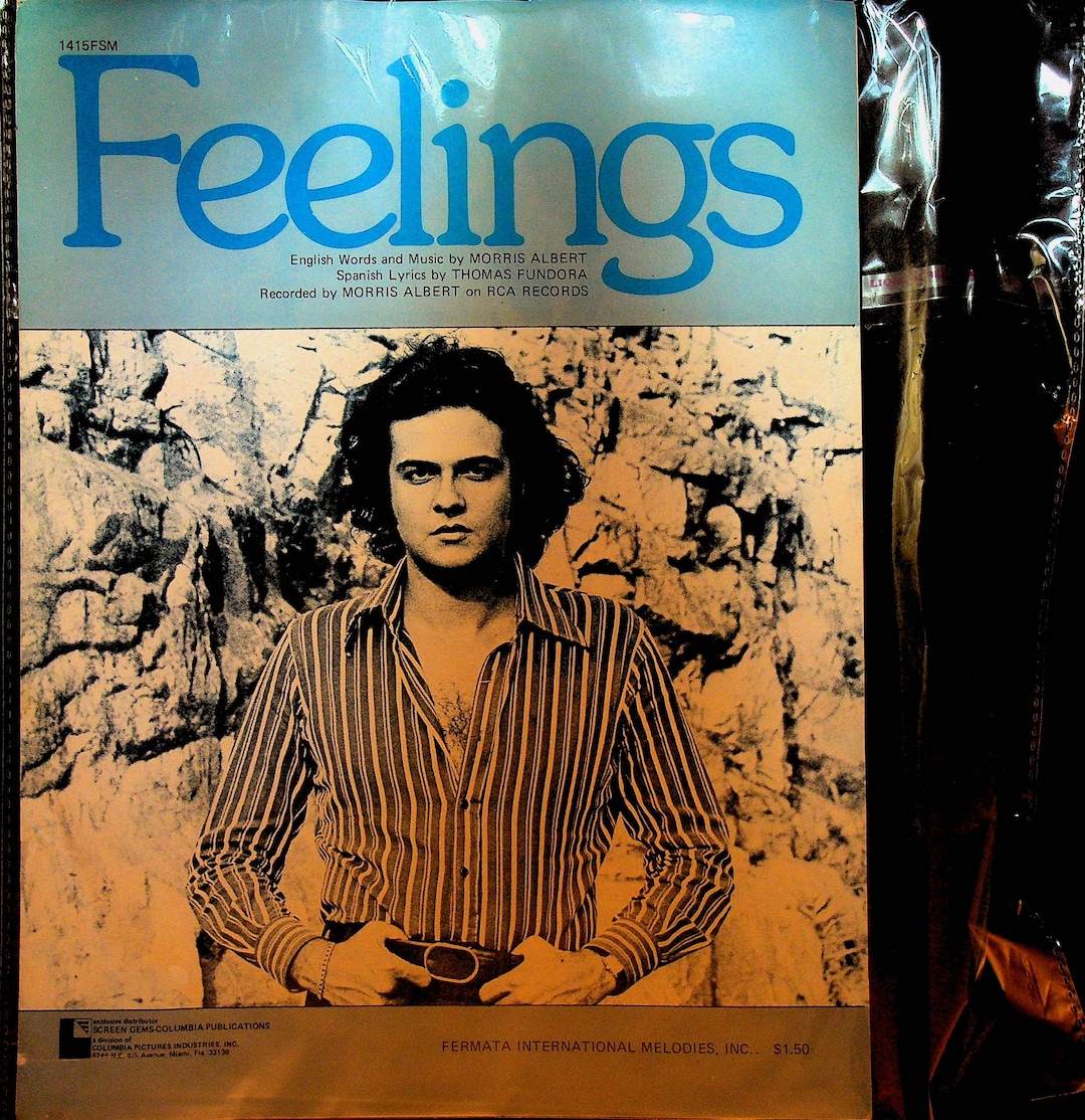 Feelings Sheet Music Morris Albert - Etsy