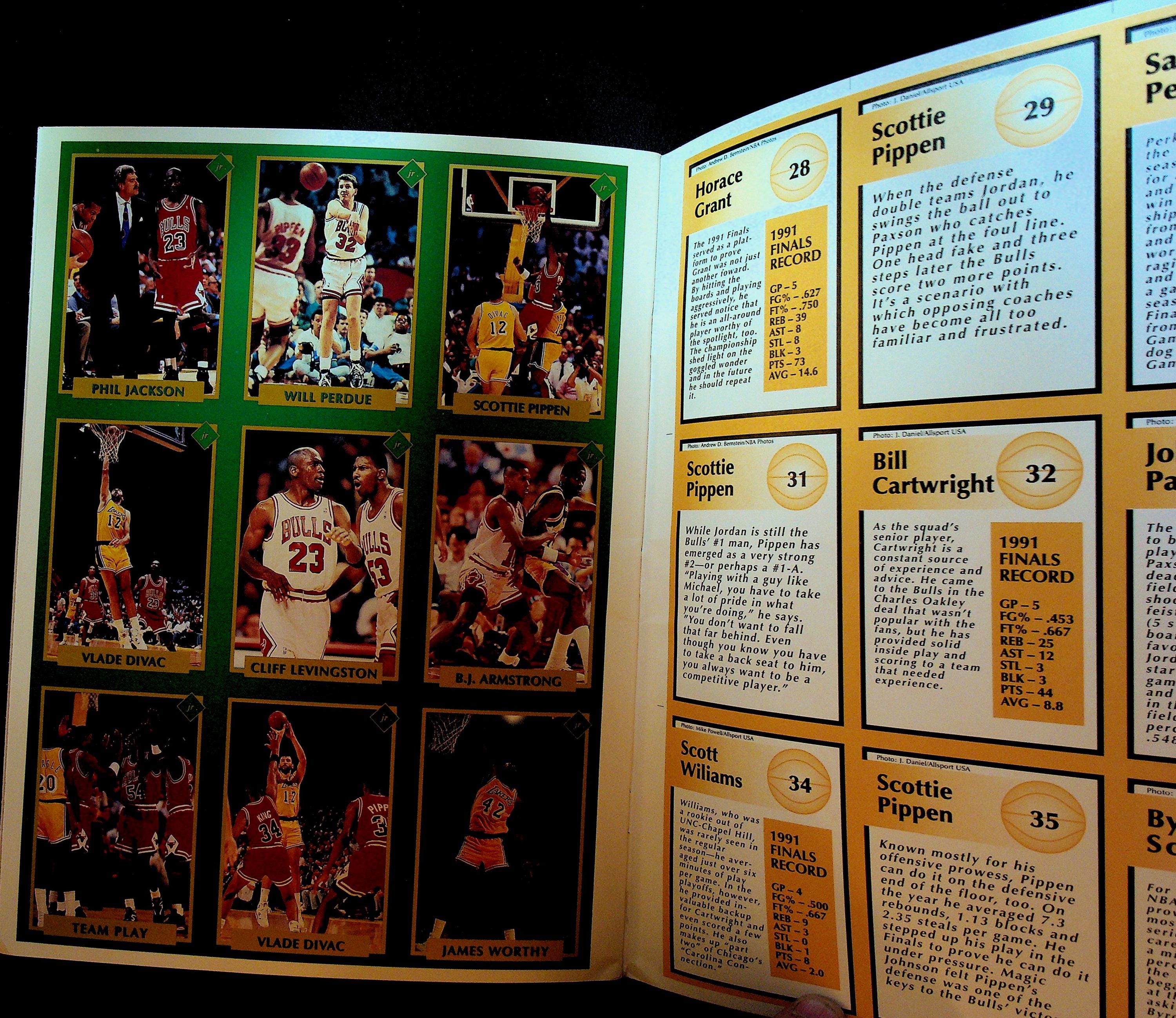 Jr Tuff Stuff Magazine 1991 Special Issue Michael Jordan Magic Johnson ...