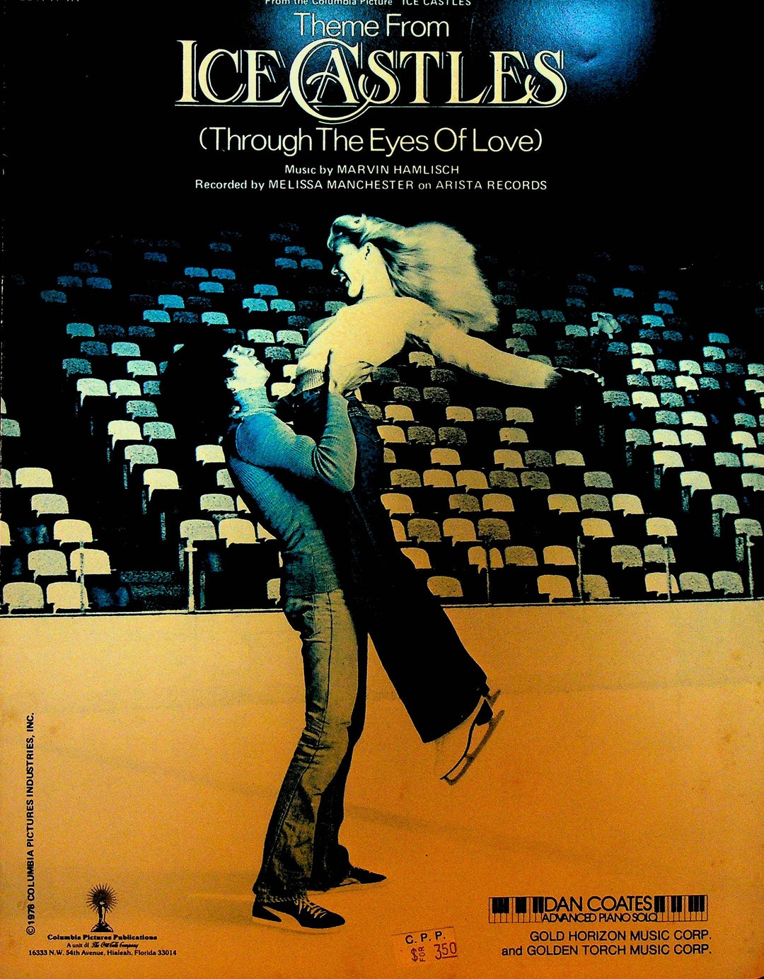 Theme From Ice Castles Sheet Music Through the Eyes of Love - Etsy