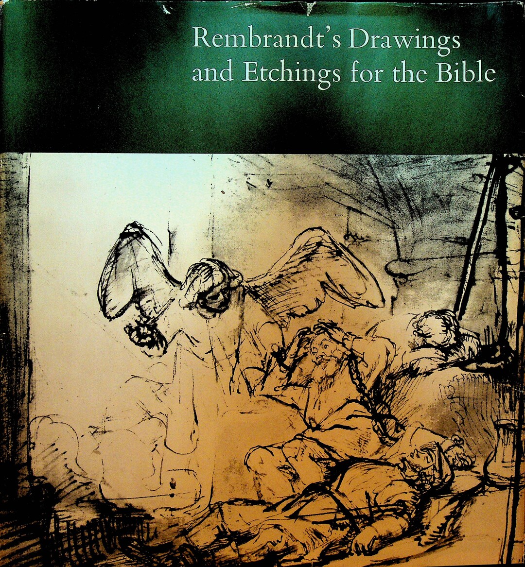 Rembrandt's Drawings and Etchings for the Bible HC DJ - Etsy