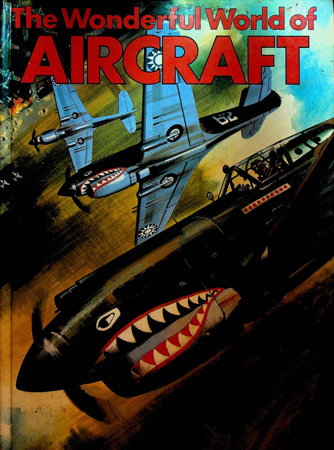 The Wonderful World of Aircraft HC Book - Etsy