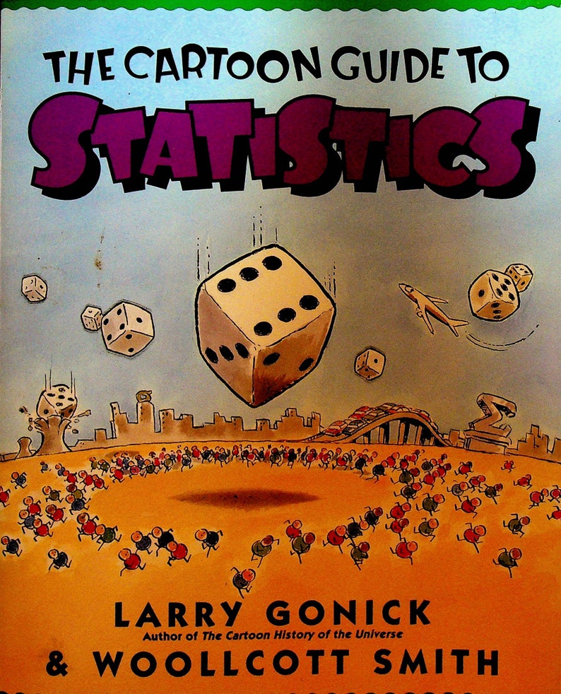 La guía de dibujos animados de estadísticas de Larry Gonick - Etsy México