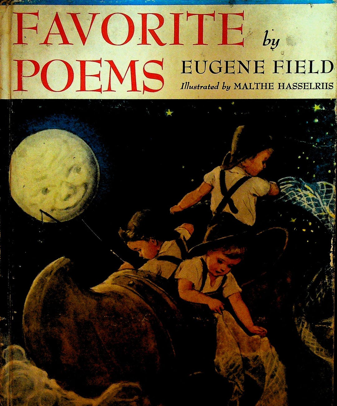 Favorite Poems by Eugene Field HC Book Malthe Hasselriis - Etsy