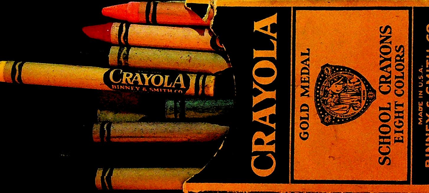 Crayola Gold Medal School Crayons No 8 in Box Vintage Binney & Smith - Etsy