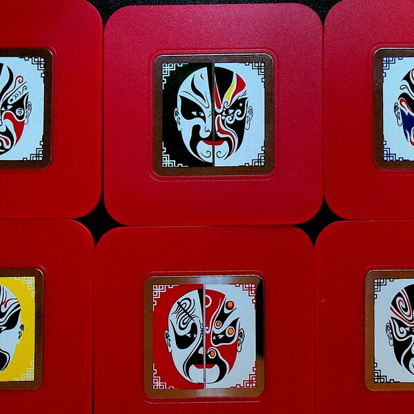 Chinese Opera Masks - Etsy