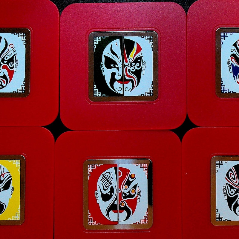 Chinese Opera Masks - Etsy