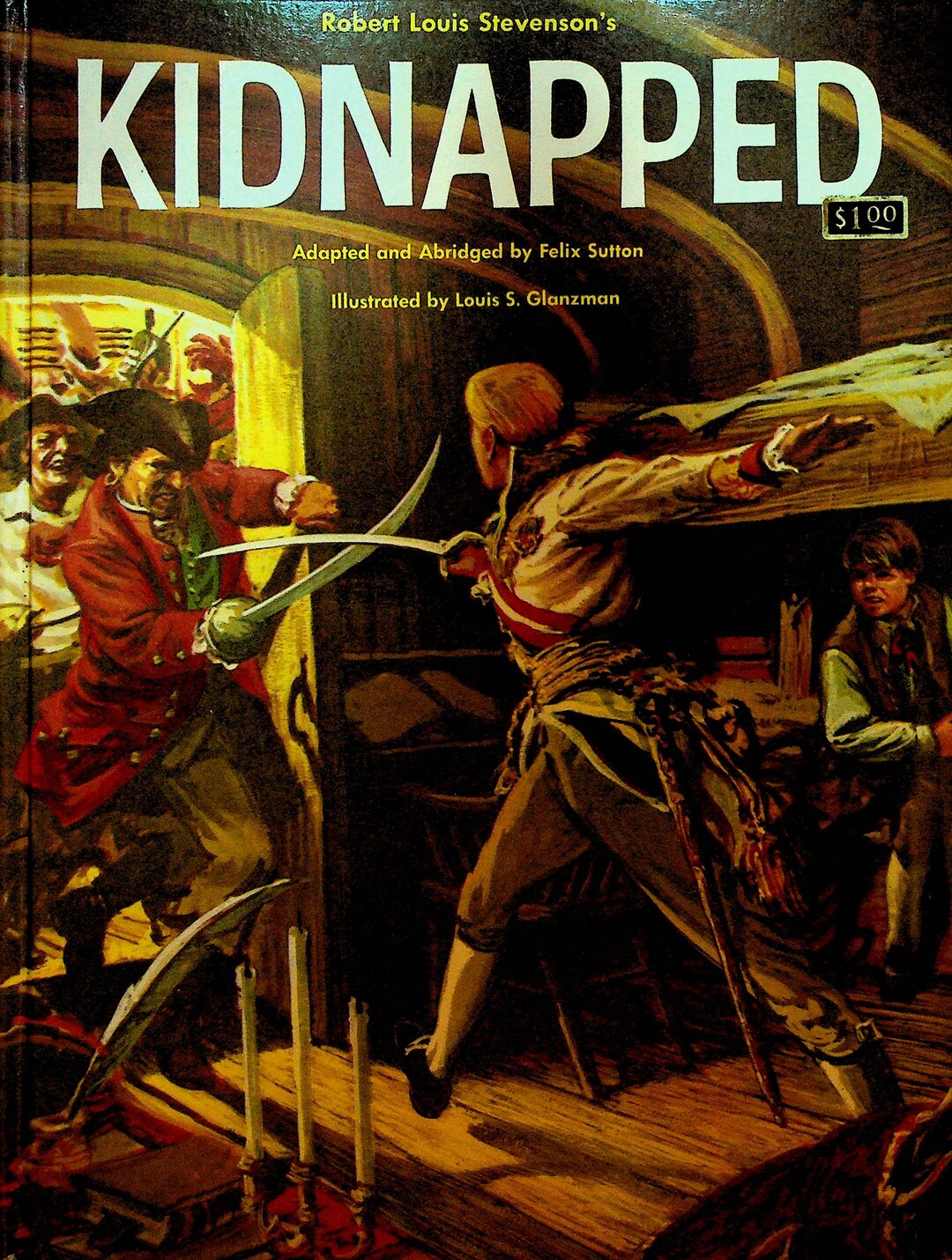 Kidnapped Robert Louis Stevenson Felix Sutton Louis Glanzman Grosset ...
