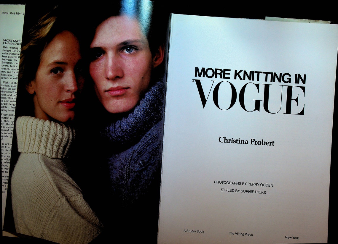 More Knitting in Vogue Patterns From the 20s to 80s to Knit Now for Men ...