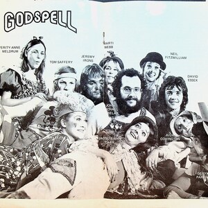 Godspell Program Round House Jeremy Irons David Essex Tom Saffery - Etsy