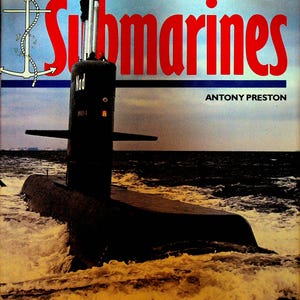 Submarines by Antony Preston HC DJ Book - Etsy