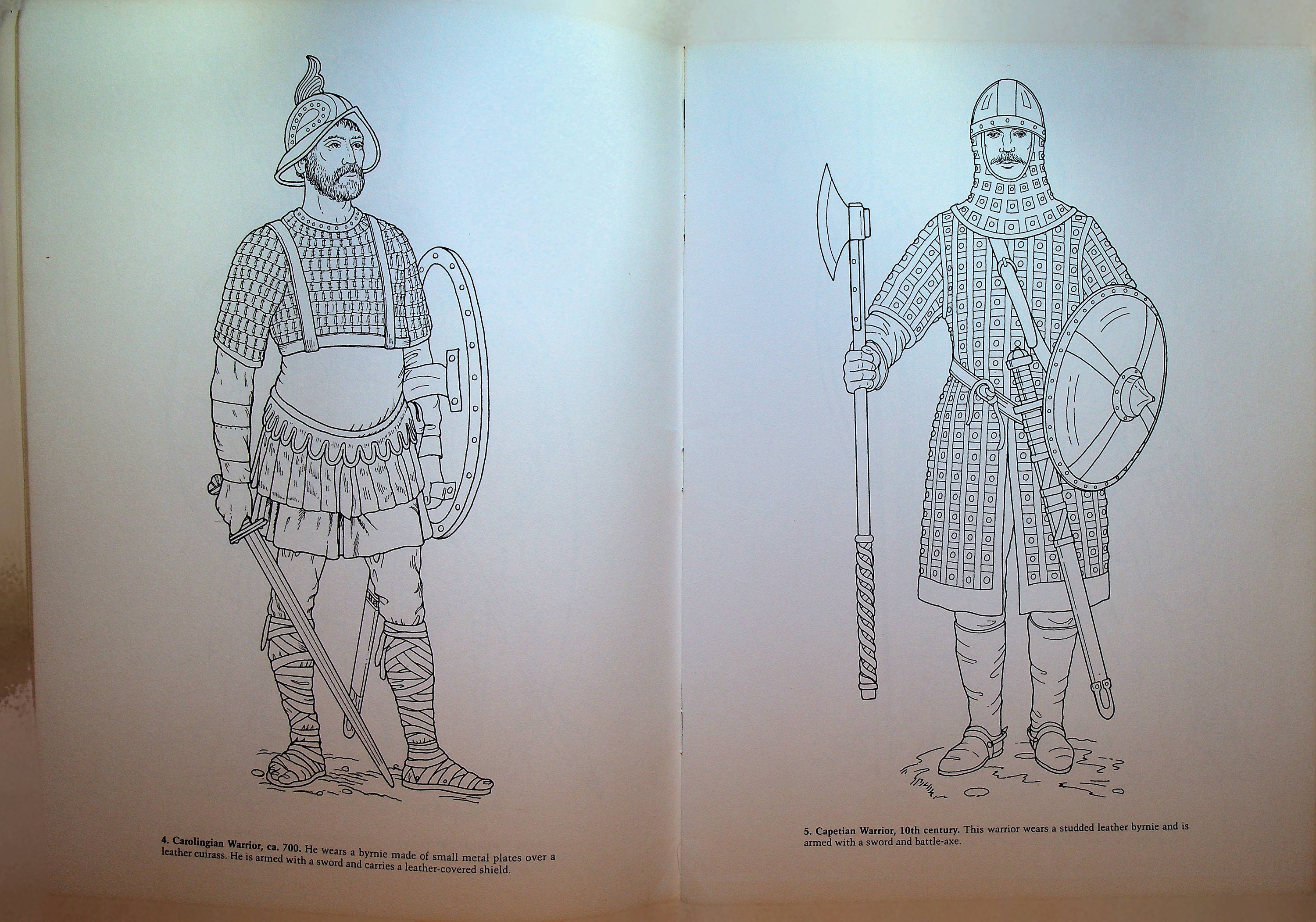 Knights and Armor Coloring Book AG Smith Dover 1985 - Etsy