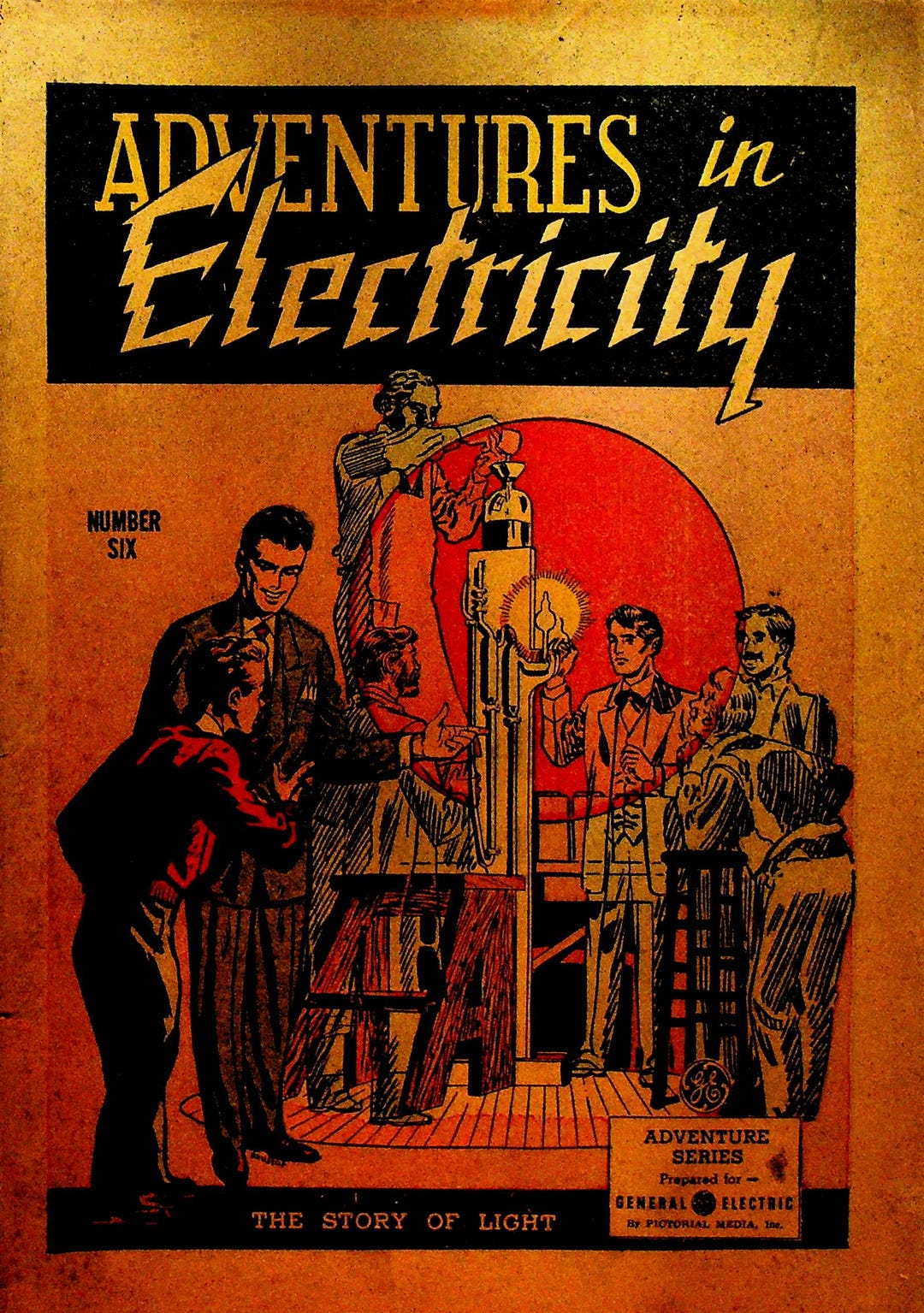 Adventures in Electricity 6 Comic Book General Electric 1949 - Etsy