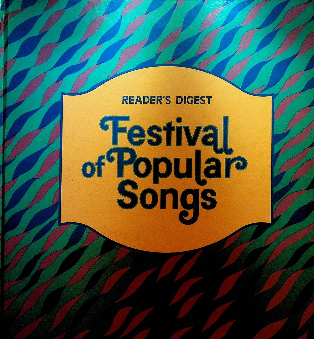 Reader's Digest Festival of Popular Songs Songbook 1977 - Etsy