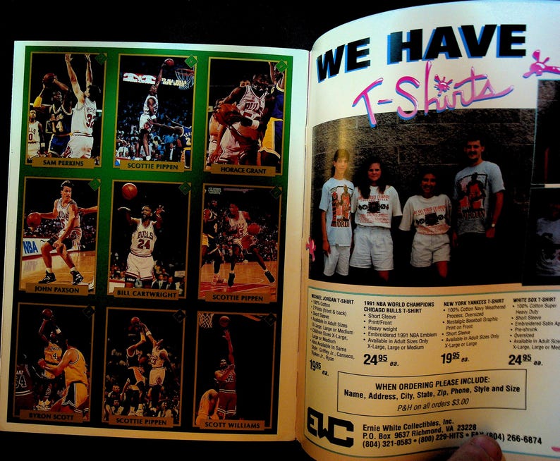 Jr Tuff Stuff Magazine 1991 Special Issue Michael Jordan Magic Johnson ...