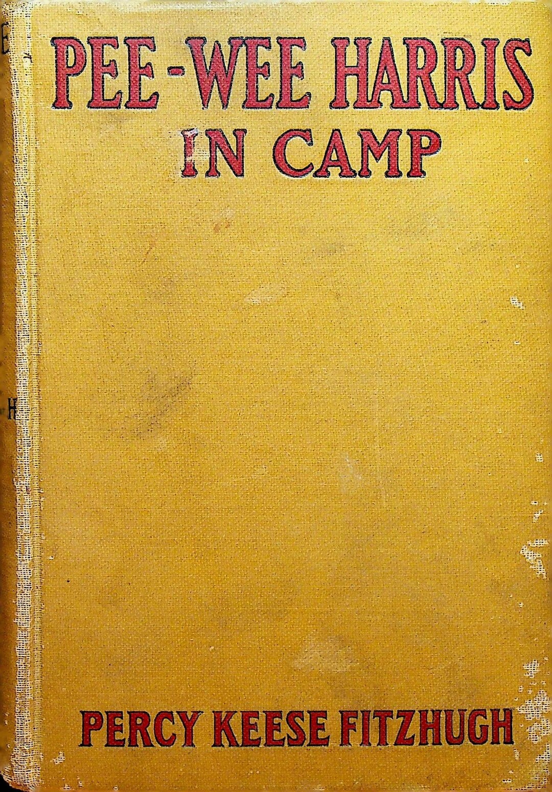 Pee Wee Harris in Camp by Percy Keese Fitzhugh HC Kids Book HS Barbour ...
