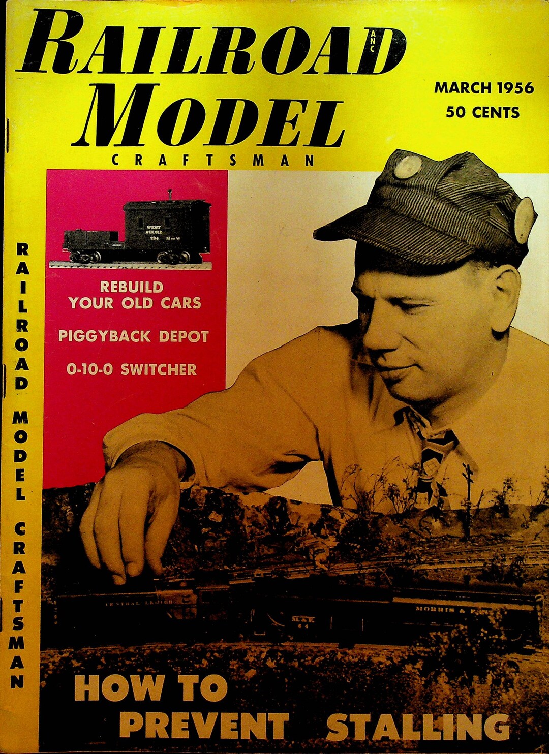 Railroad Model Craftsman Magazine March 1956 Newt Guerin - Etsy
