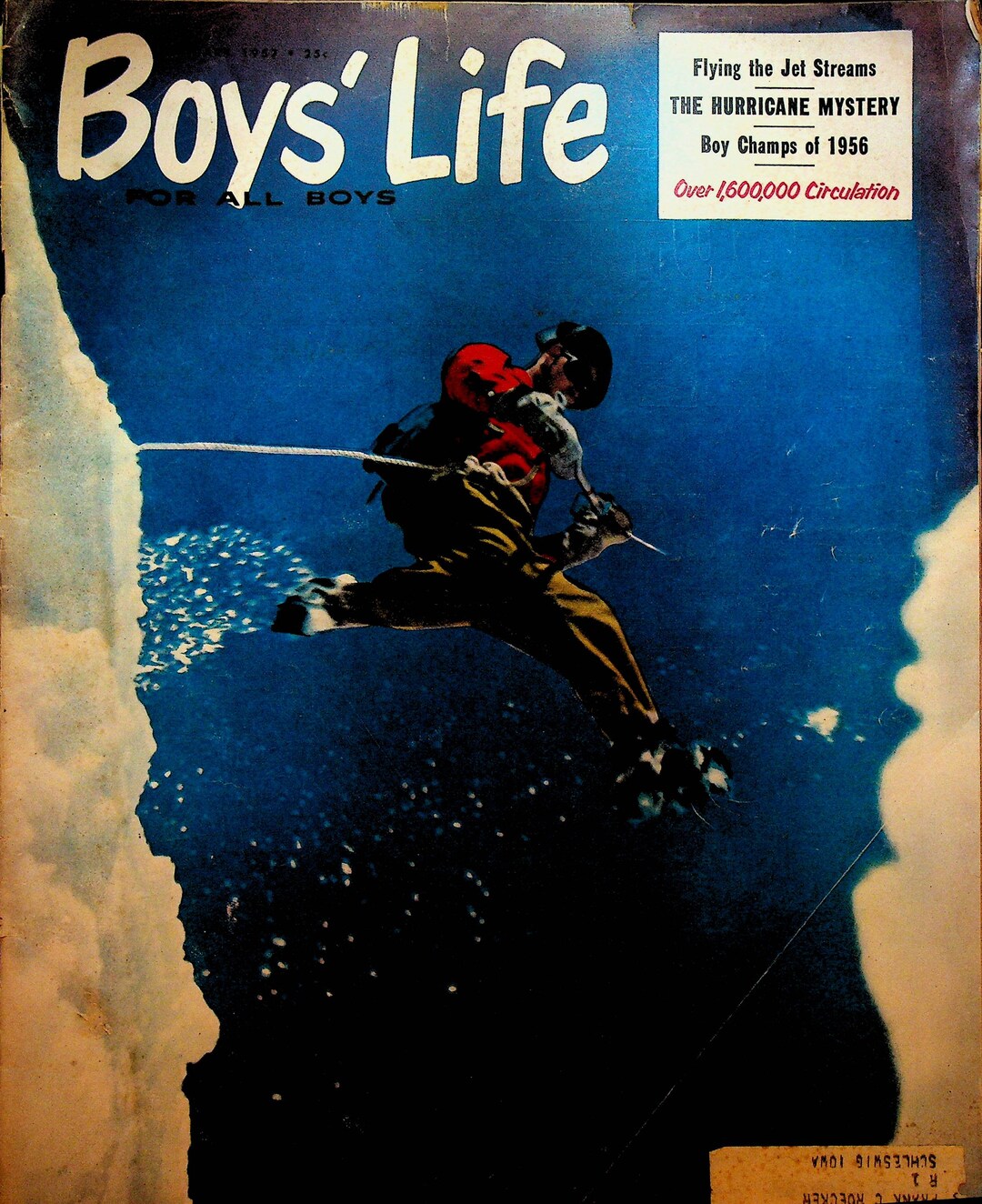 Boys Life Magazine January 1957 National Jamboree Dwight Eisenhower - Etsy