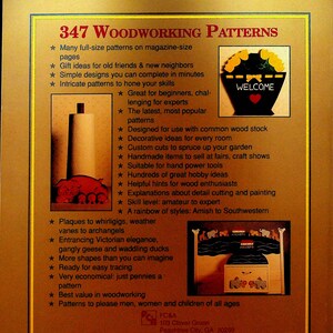 347 Woodworking Patterns SC Book - Etsy