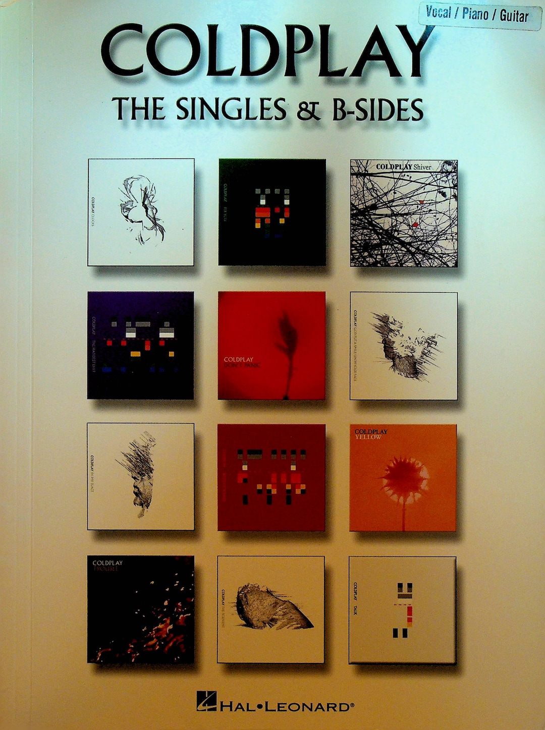 Coldplay the Singles and B-sides Songbook Vocal Piano Guitar - Etsy