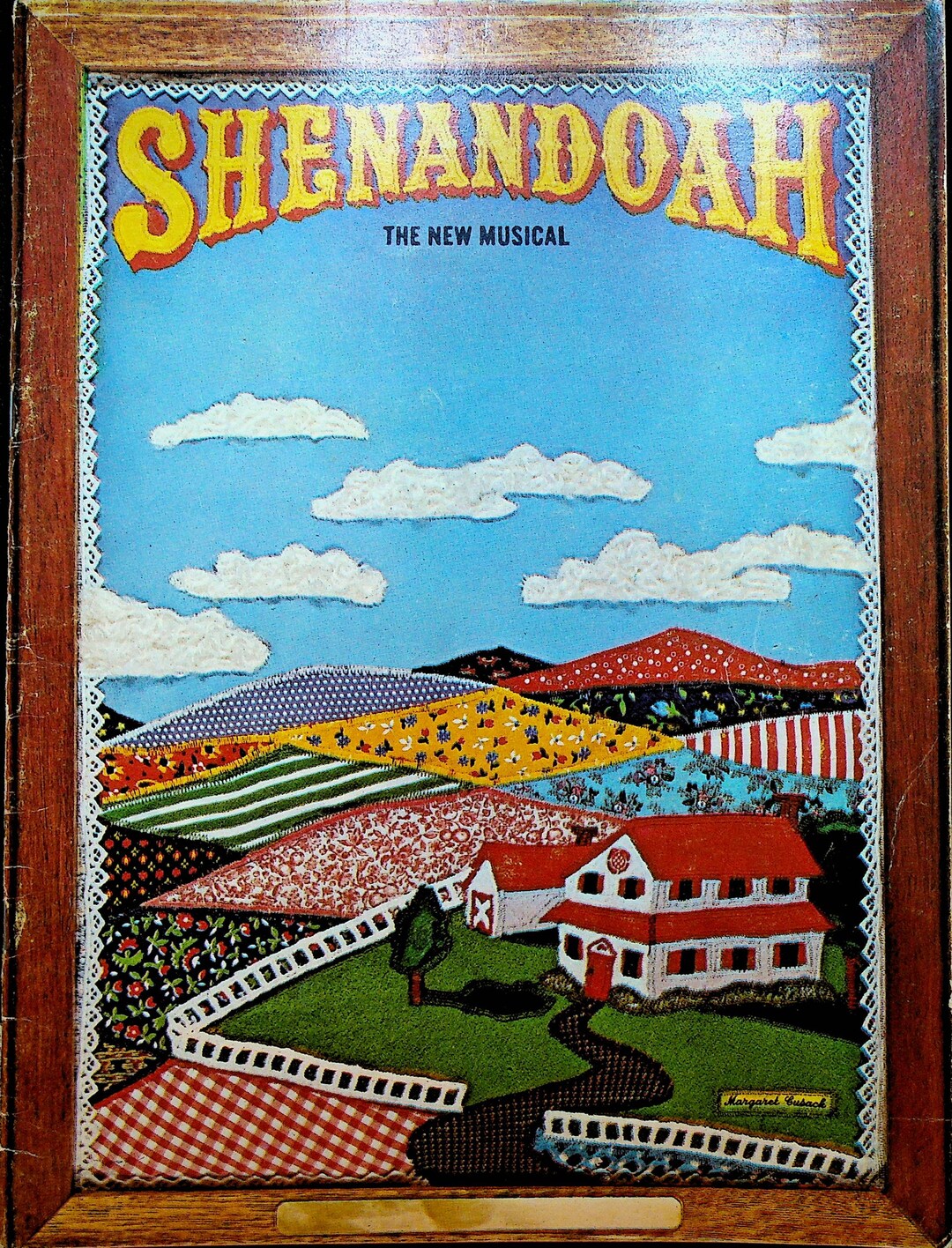 Shenandoah the New Musical Program 1970s John Cullum Maureen Silliman ...