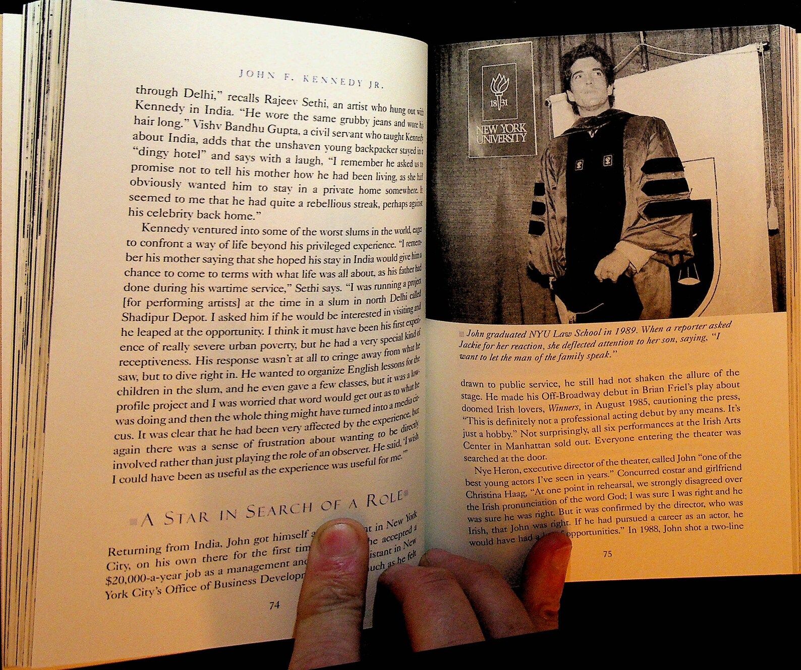 John F Kennedy Jr JFK Jr People Profiles Biography 1999 - Etsy