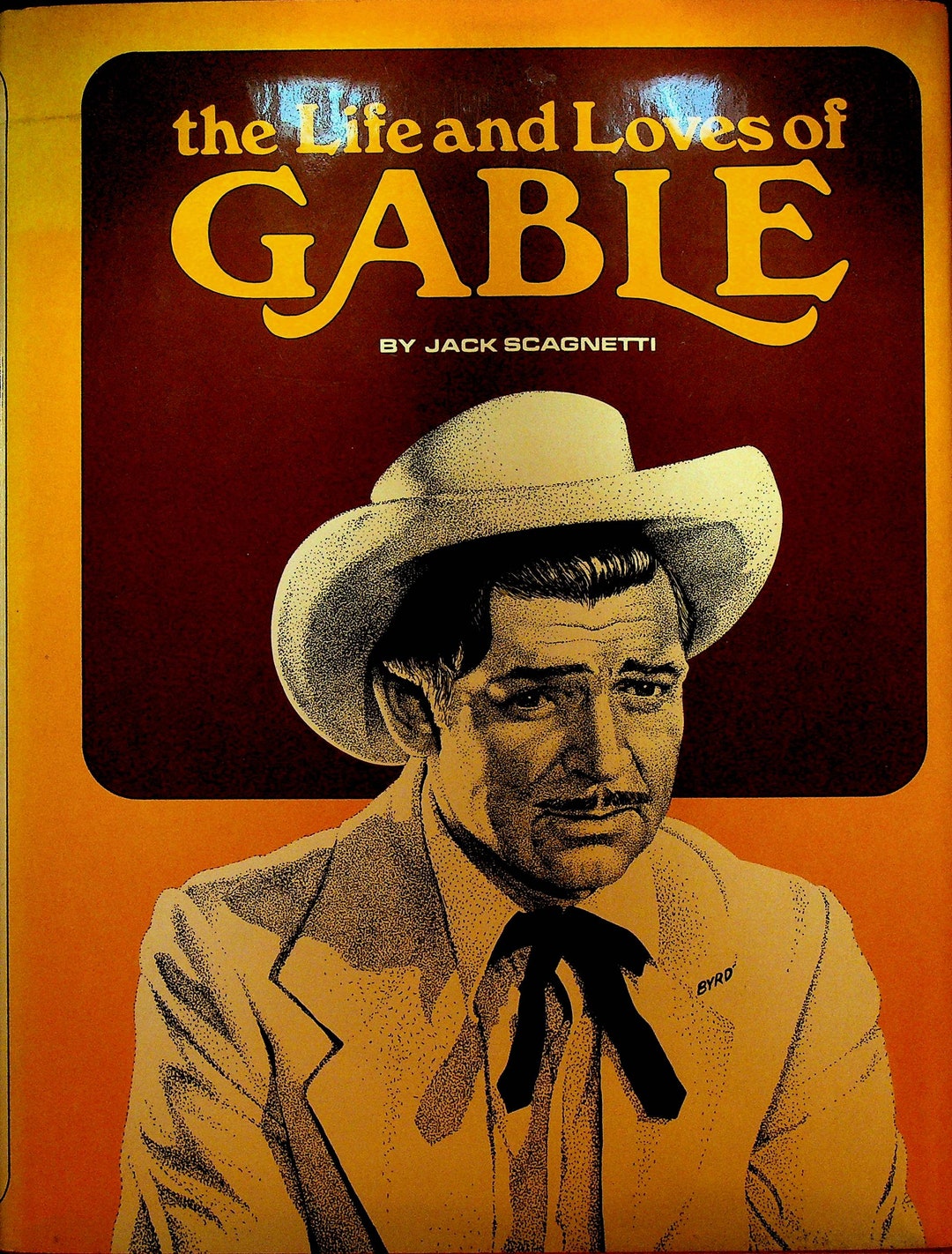 The Life and Loves of Clark Gable by Jack Scagnetti GWTW - Etsy