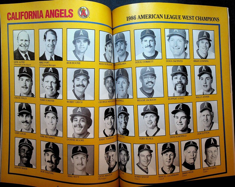 1986 World Series Official Program Boston Red Sox V New York Mets - Etsy