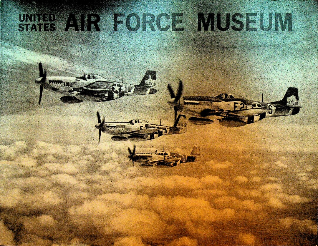 United States Air Force Museum 1973 Program Guidebook Planes Airplanes ...