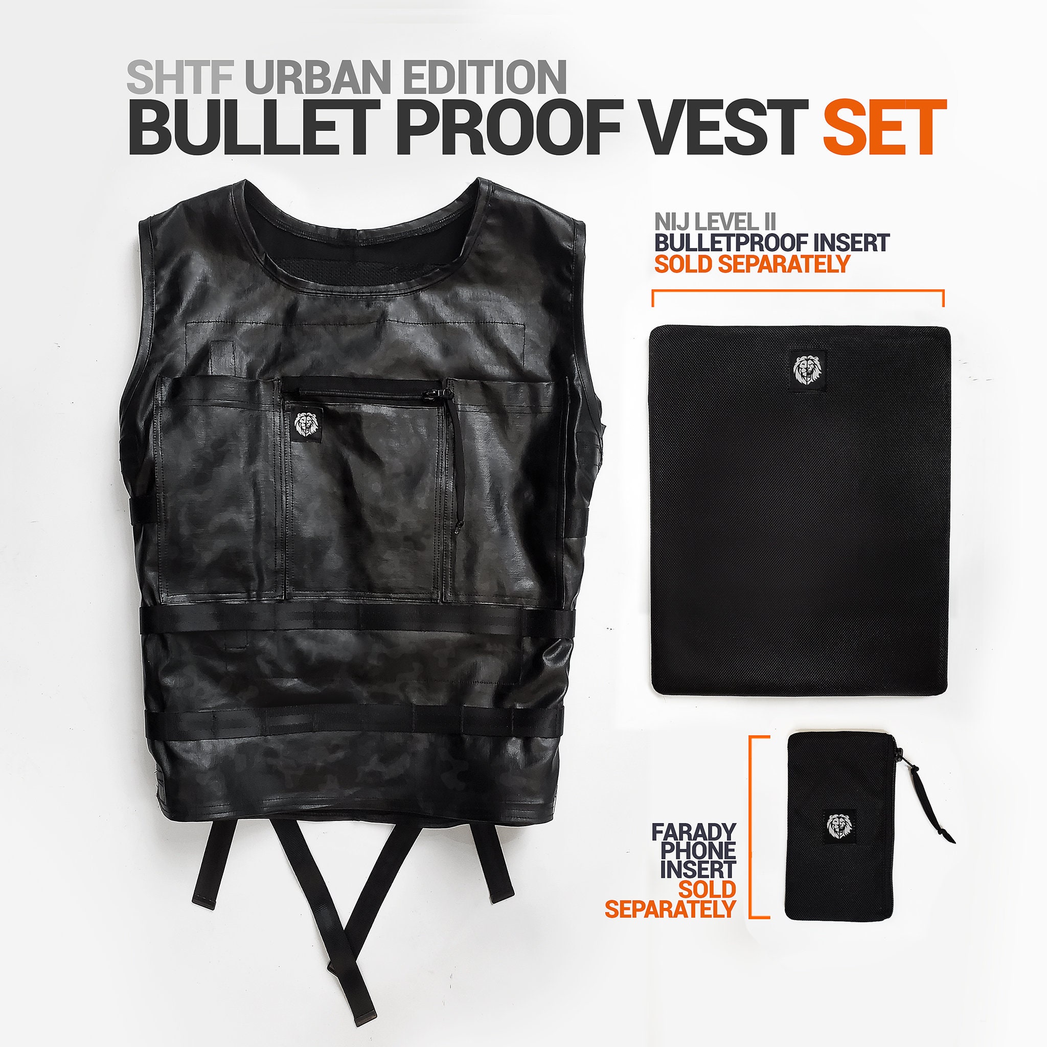 SHTF Urban Tactical Bulletproof Vest - Etsy