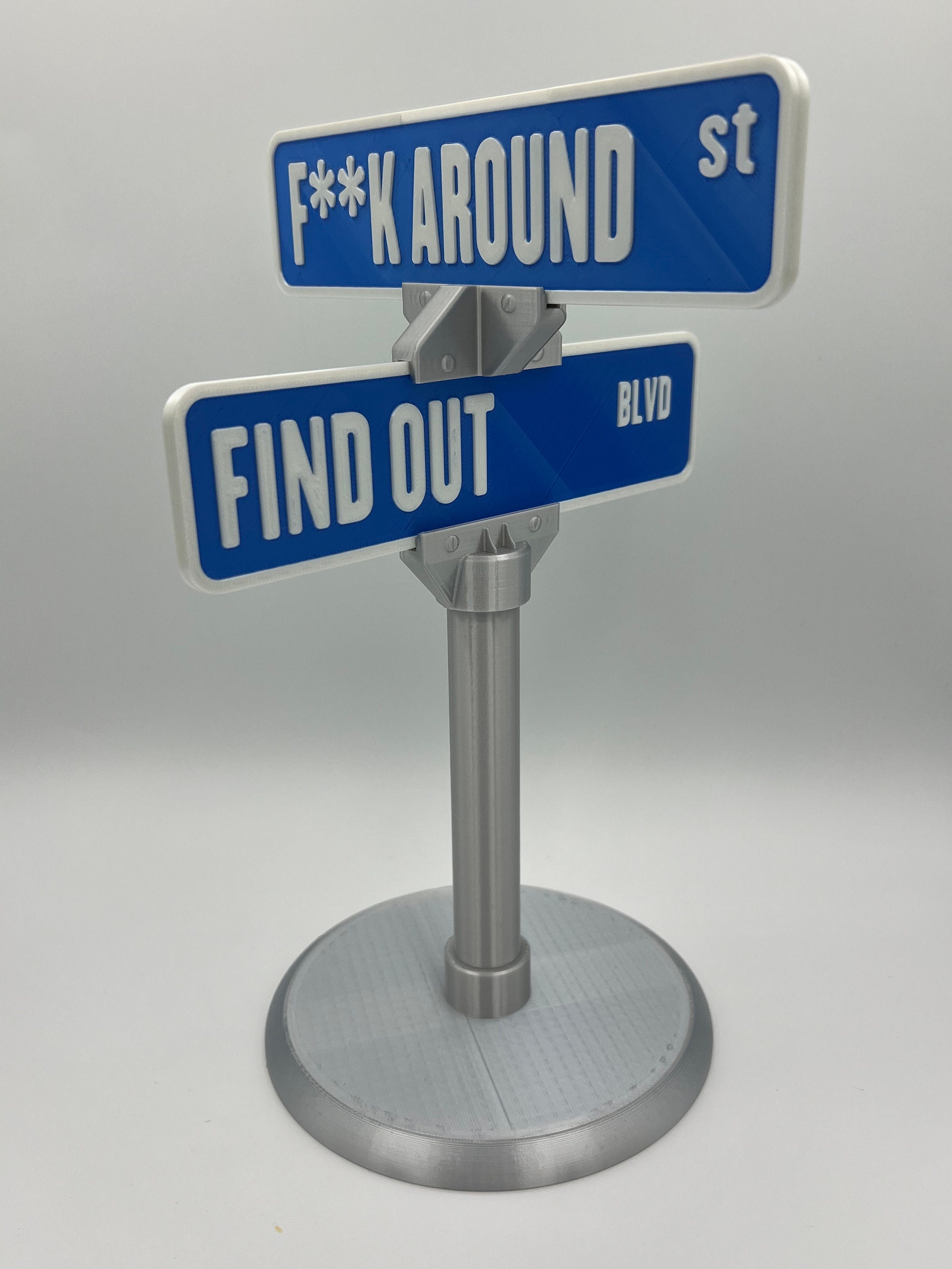 FAFO Fuck Around & Find Out Desktop Street Sign - Etsy