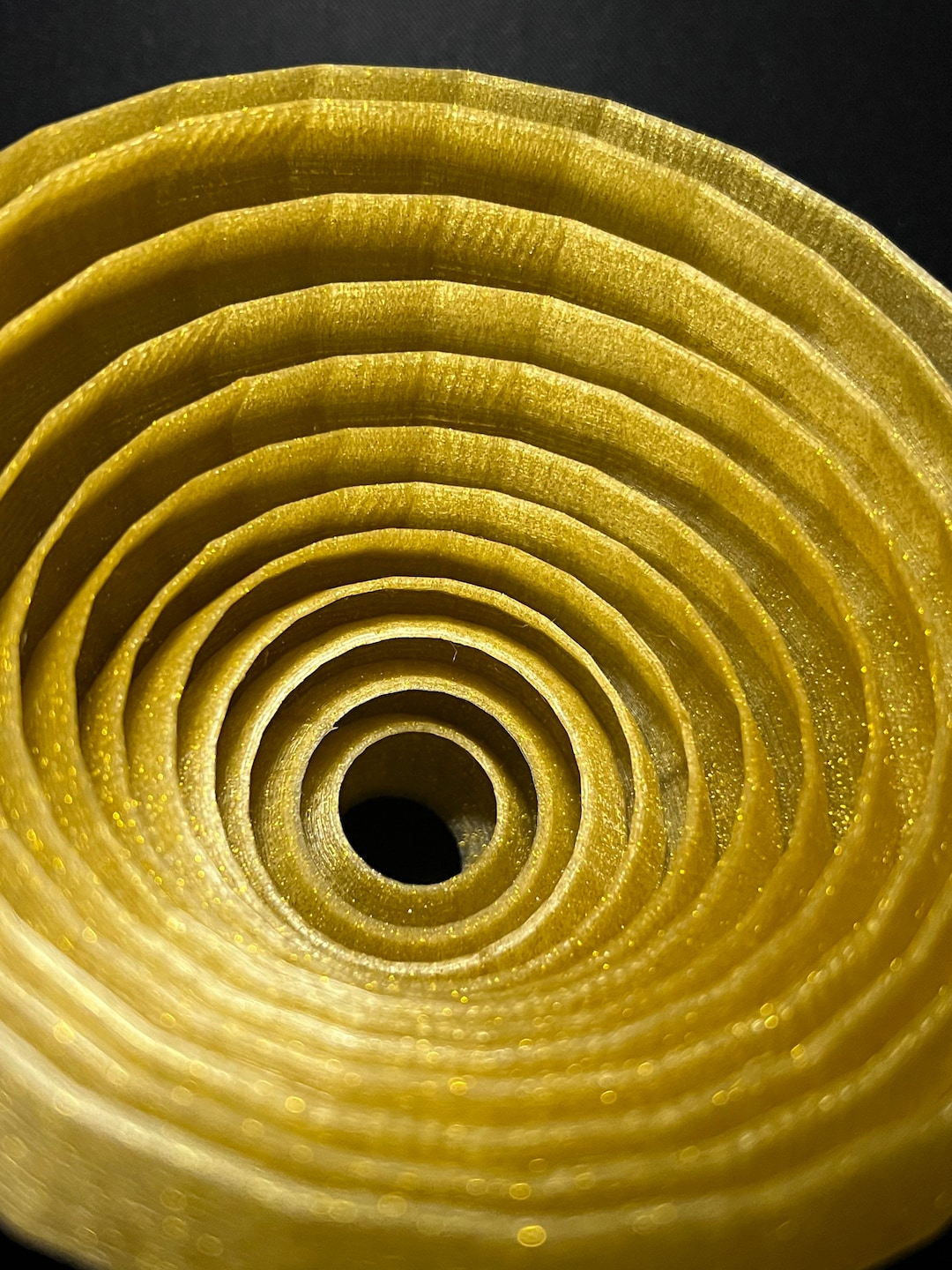 Twinkling Gold Fidget Circle - Etsy