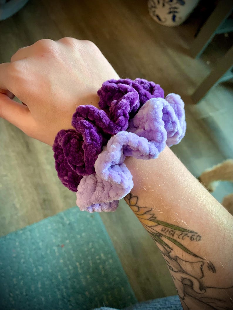 Crochet Scrunchie Pattern (PDF Download) - Etsy