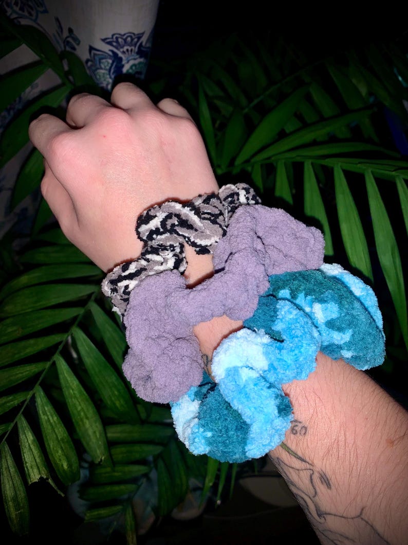 Crochet Scrunchie Pattern (PDF Download) - Etsy