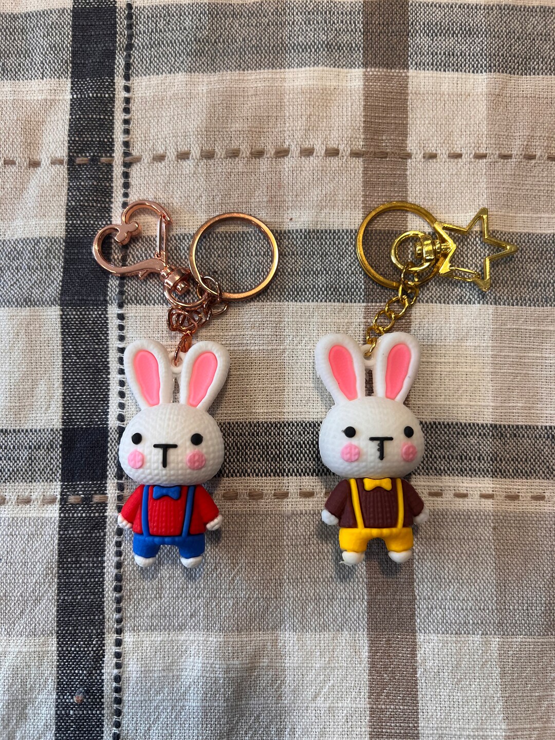 Kawaii Character Key Chains - Etsy