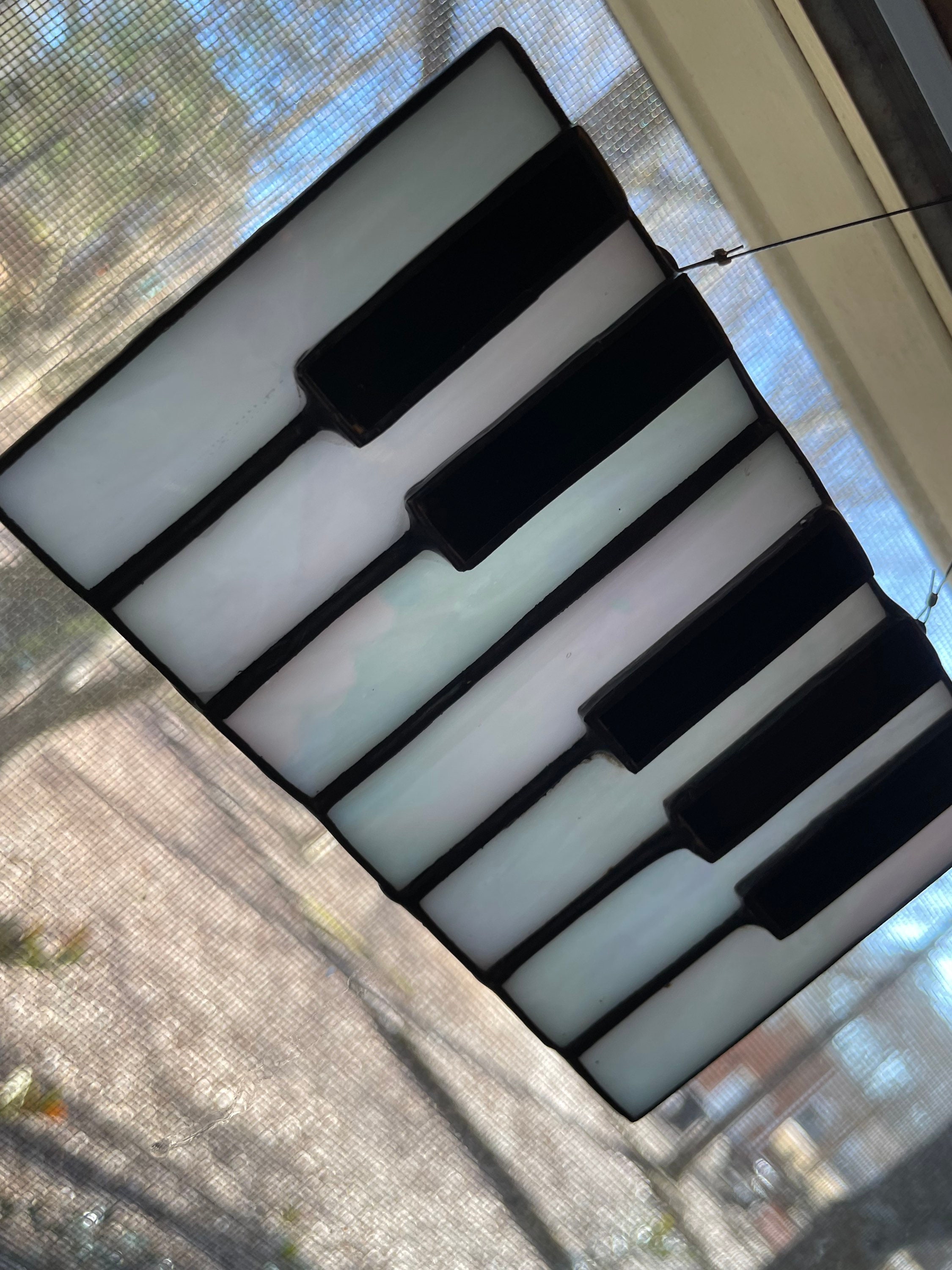 Stained Glass Keyboard - Etsy