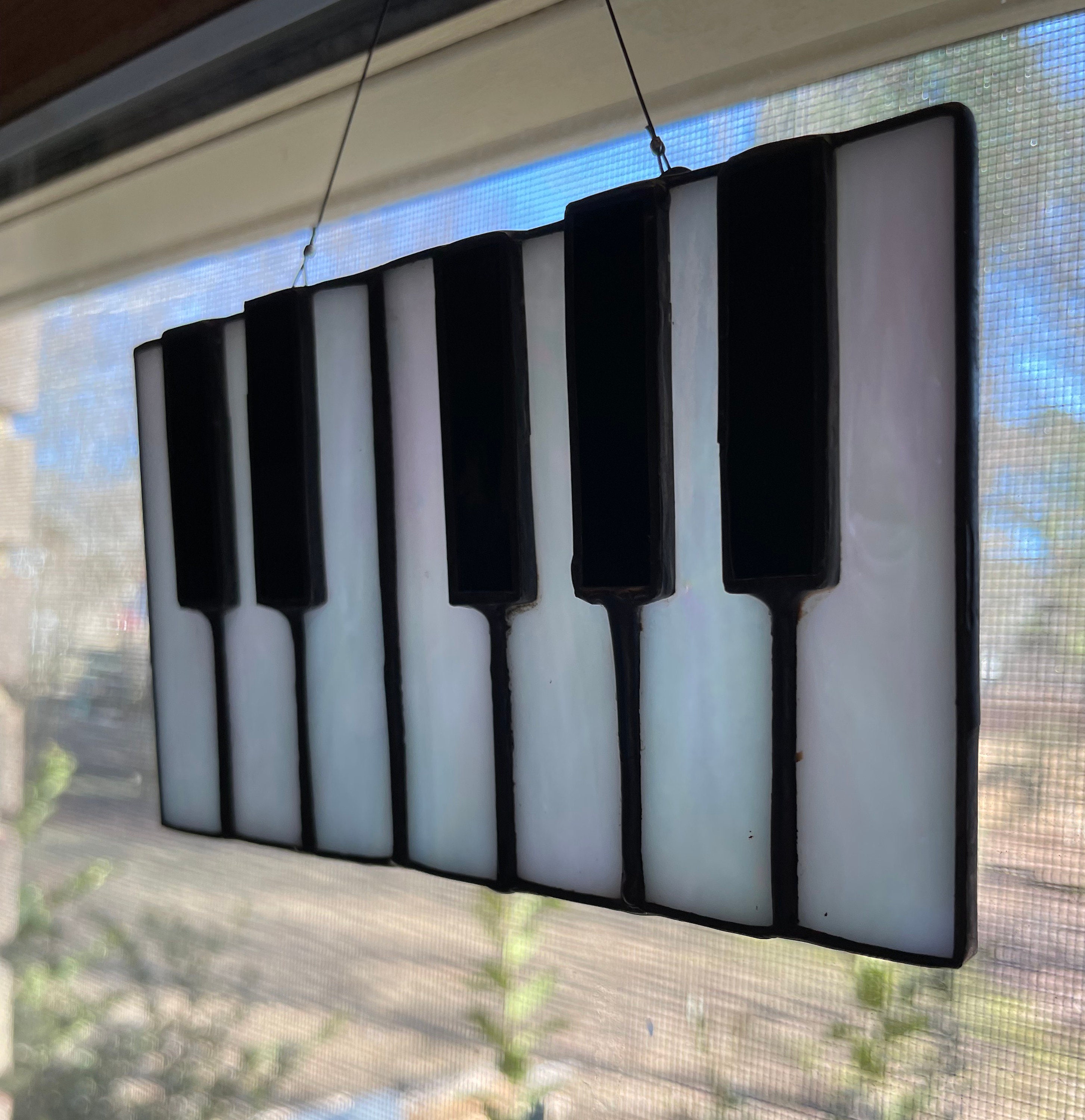 Stained Glass Keyboard - Etsy