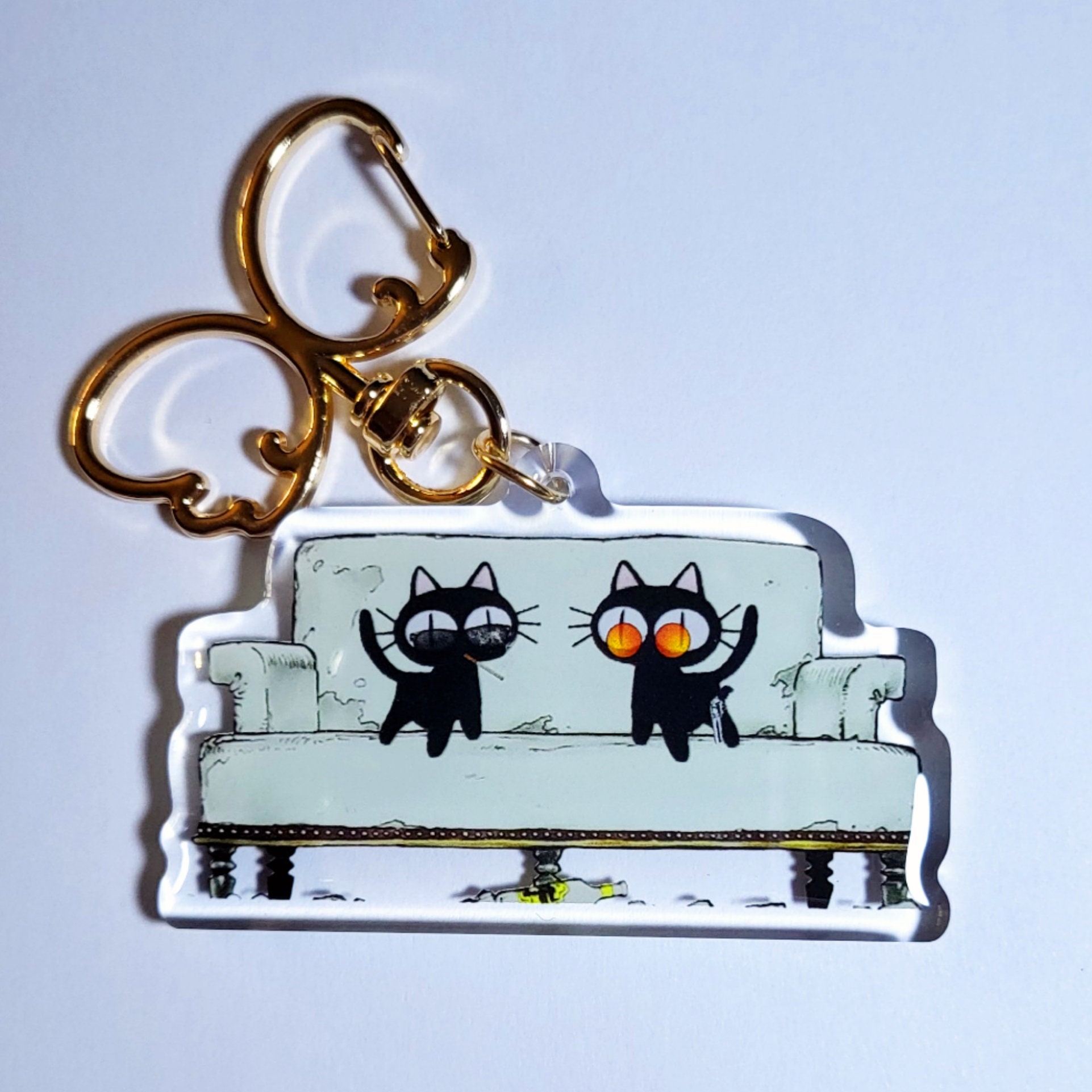 Trigun Couch Keychain - Etsy