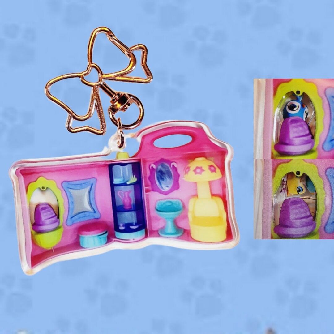 Peek-a-boo MLPS Keychain - Etsy