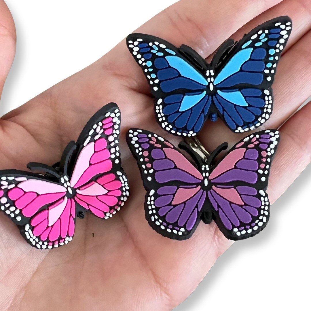 Butterfly Shoe Charm Croc Jibbitz Crocs - Etsy