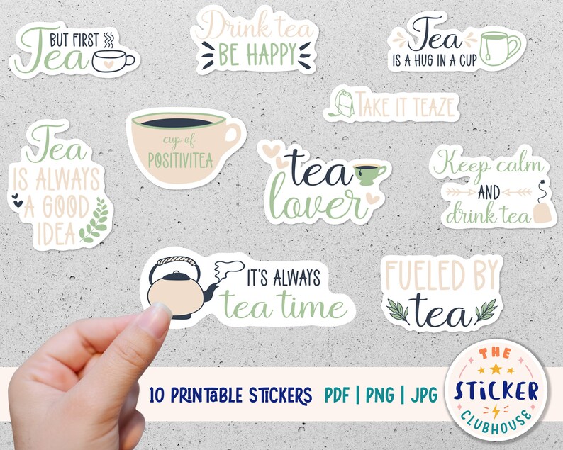 Mega Sticker Bundle Printable Sticker Bundle Mega Sticker - Etsy