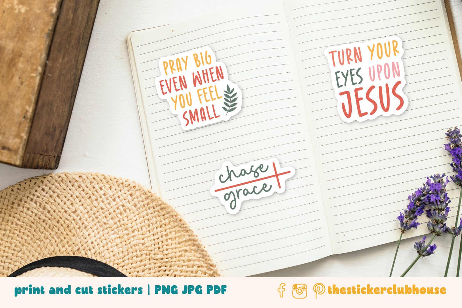 Cute Christian Stickers | God and Jesus Inspirational Stickers ...
