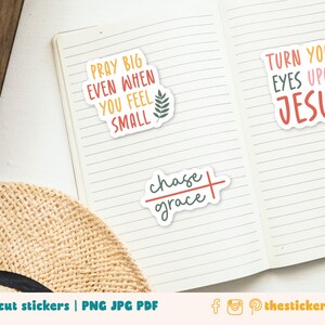 Cute Christian Stickers | God and Jesus Inspirational Stickers ...
