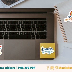 Kindness Sticker Bundle | Printable Kindness Stickers | Positivity ...