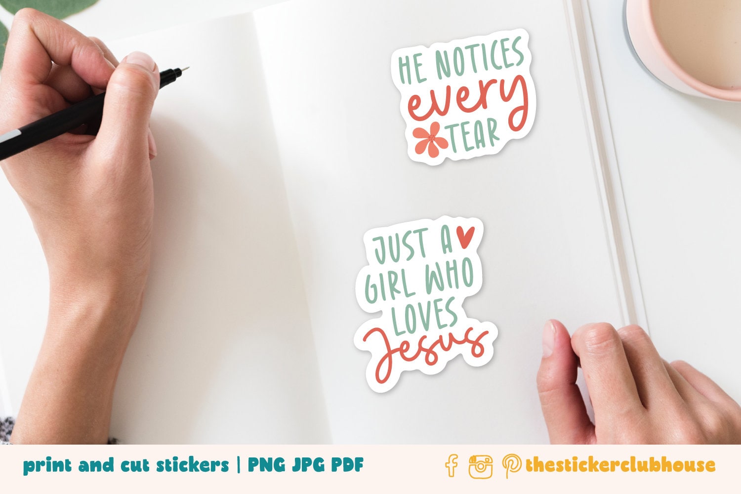 Cute Christian Stickers | God and Jesus Inspirational Stickers ...