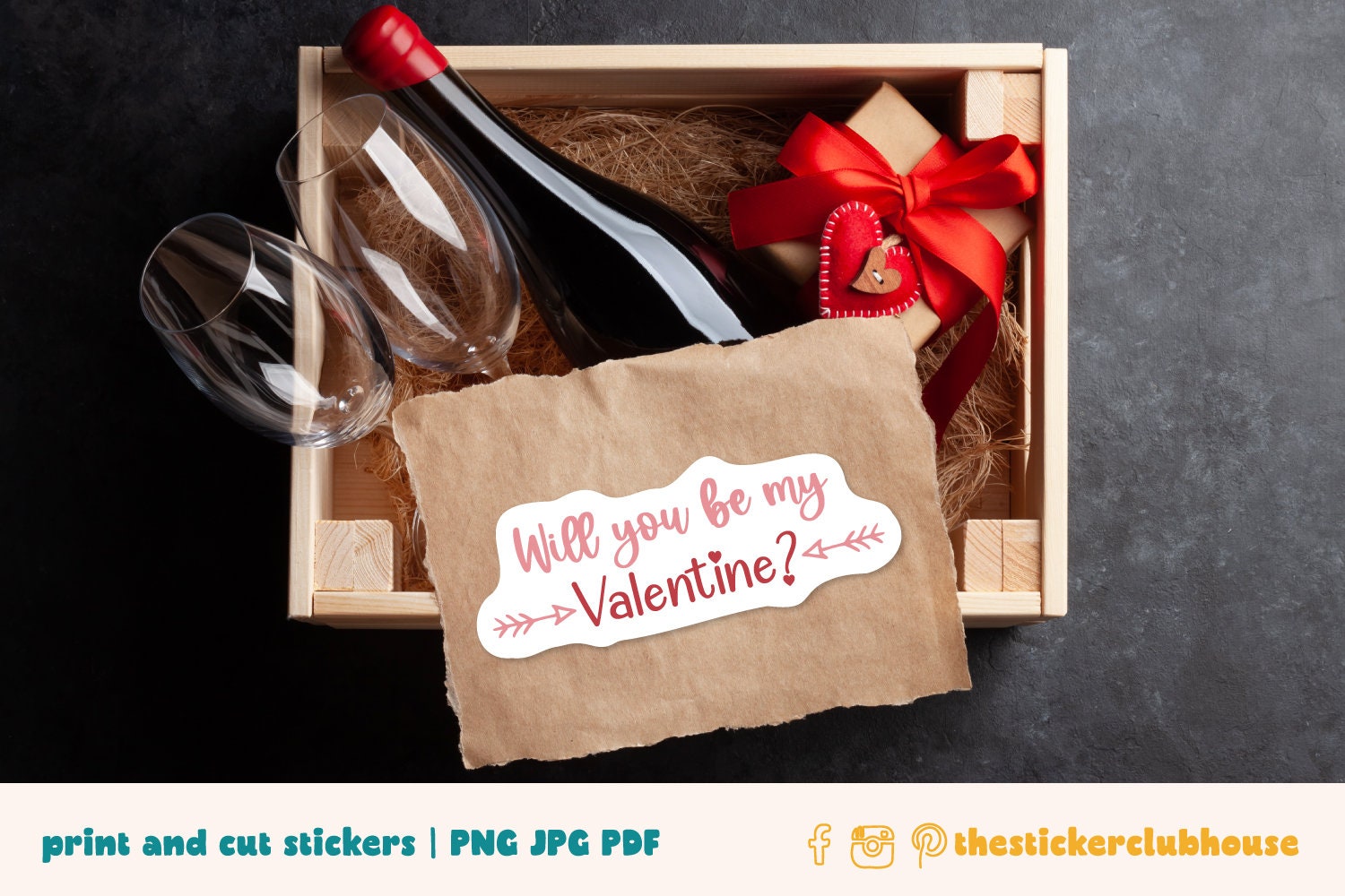 Printable Valentine's Day Stickers Valentines Stickers - Etsy