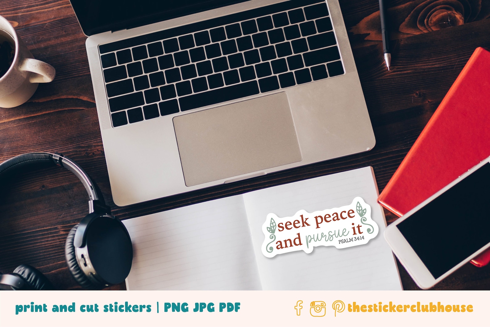 Bible Verse Stickers | Printable Religious Sticker Bundle | Bible ...