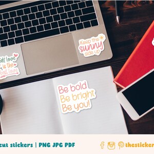 Inspirational Sticker Bundle | Motivation Stickers | Positivity ...