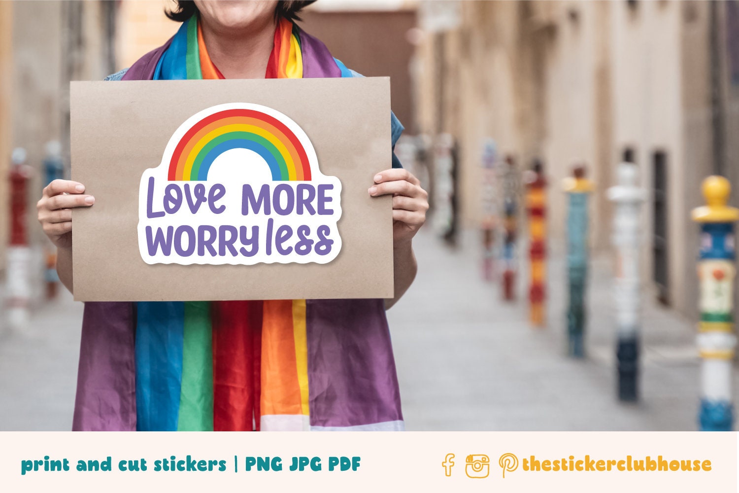LGBTQ Sticker Bundle Printable Gay Pride Stickers Queer - Etsy