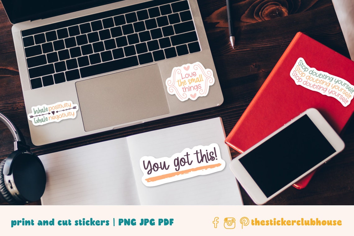 Inspirational Sticker Bundle Motivation Stickers - Etsy