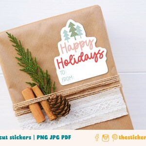 Christmas Gift Sticker Bundle | Christmas Gift Label Sticker ...